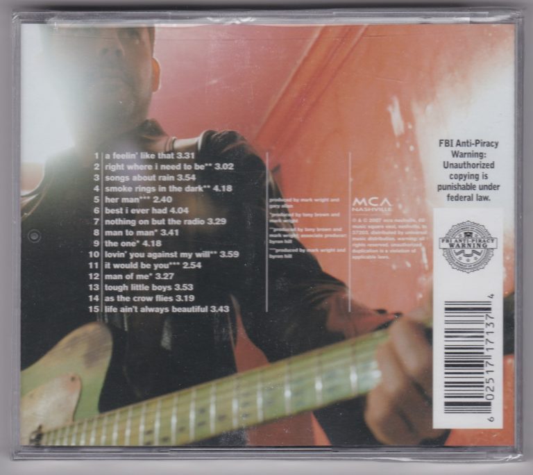 Gary Allan “Greatest Hits” – New CD | South Florida Country Music