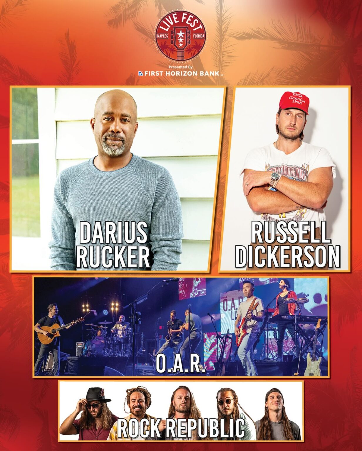 Lineup Announced for Live Fest in Naples | South Florida Country Music